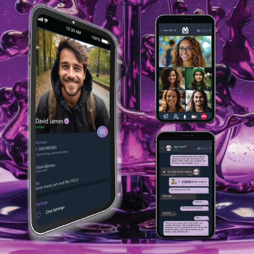 MegaHoot ChatHive Superapp- Built on Blockchain, Private Messaging ...